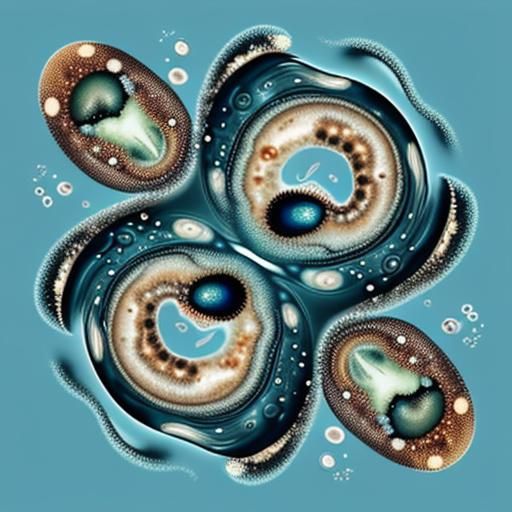 Amoebas (Stable Diffusion v1.5 - Dreamshaper v8) - AI Generated Artwork ...
