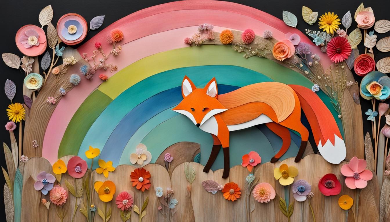Spring Fox - AI Generated Artwork - NightCafe Creator