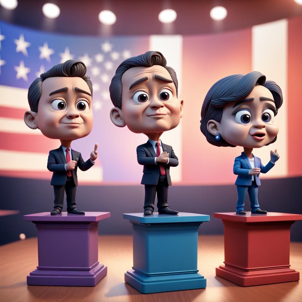 Political Circus 2024 - AI Generated Artwork - NightCafe Creator