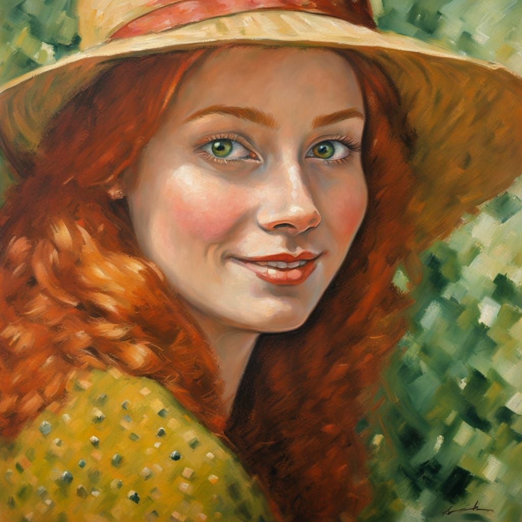 DC entry 2 - Enchanting Lady in Oil Portrait
