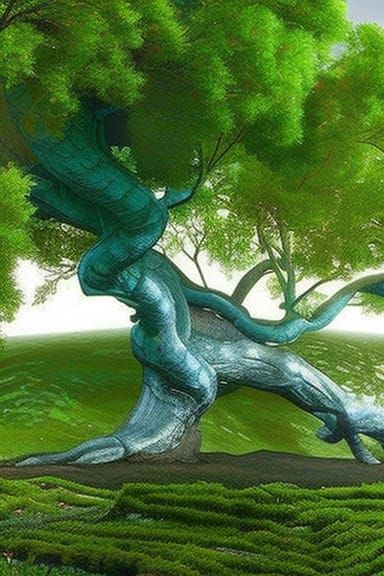 Shining Oak - AI Generated Artwork - NightCafe Creator