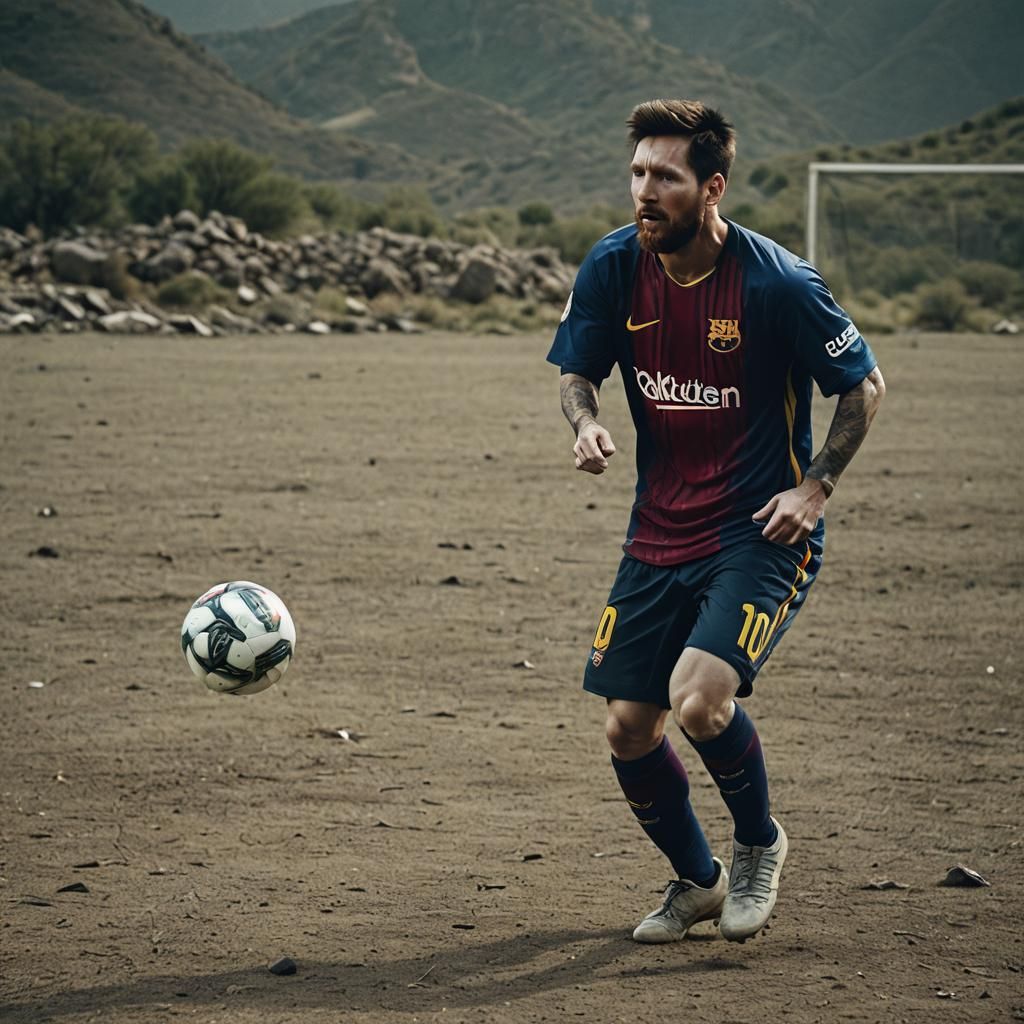 Messi - AI Generated Artwork - NightCafe Creator