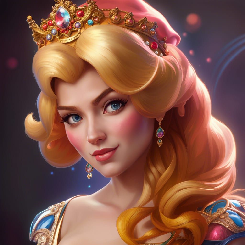 Evil Peach - AI Generated Artwork - NightCafe Creator