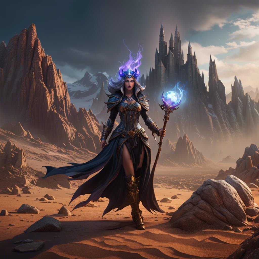 Earth witch - AI Generated Artwork - NightCafe Creator