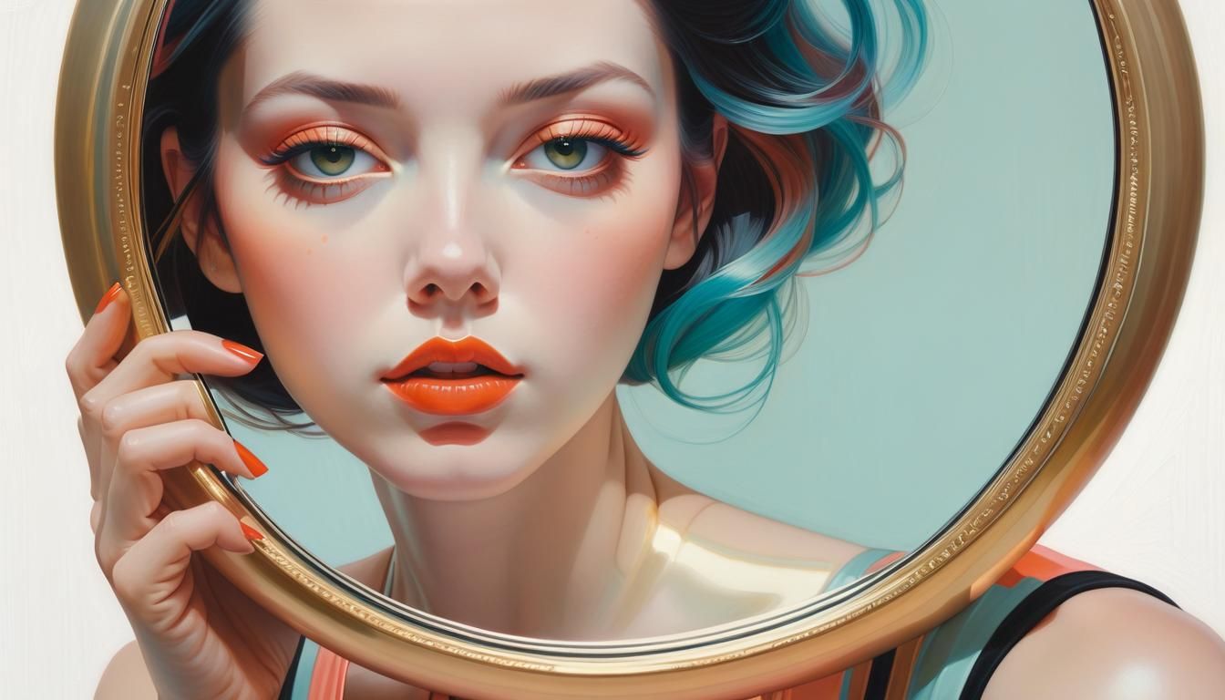 Reflecting You - AI Generated Artwork - NightCafe Creator