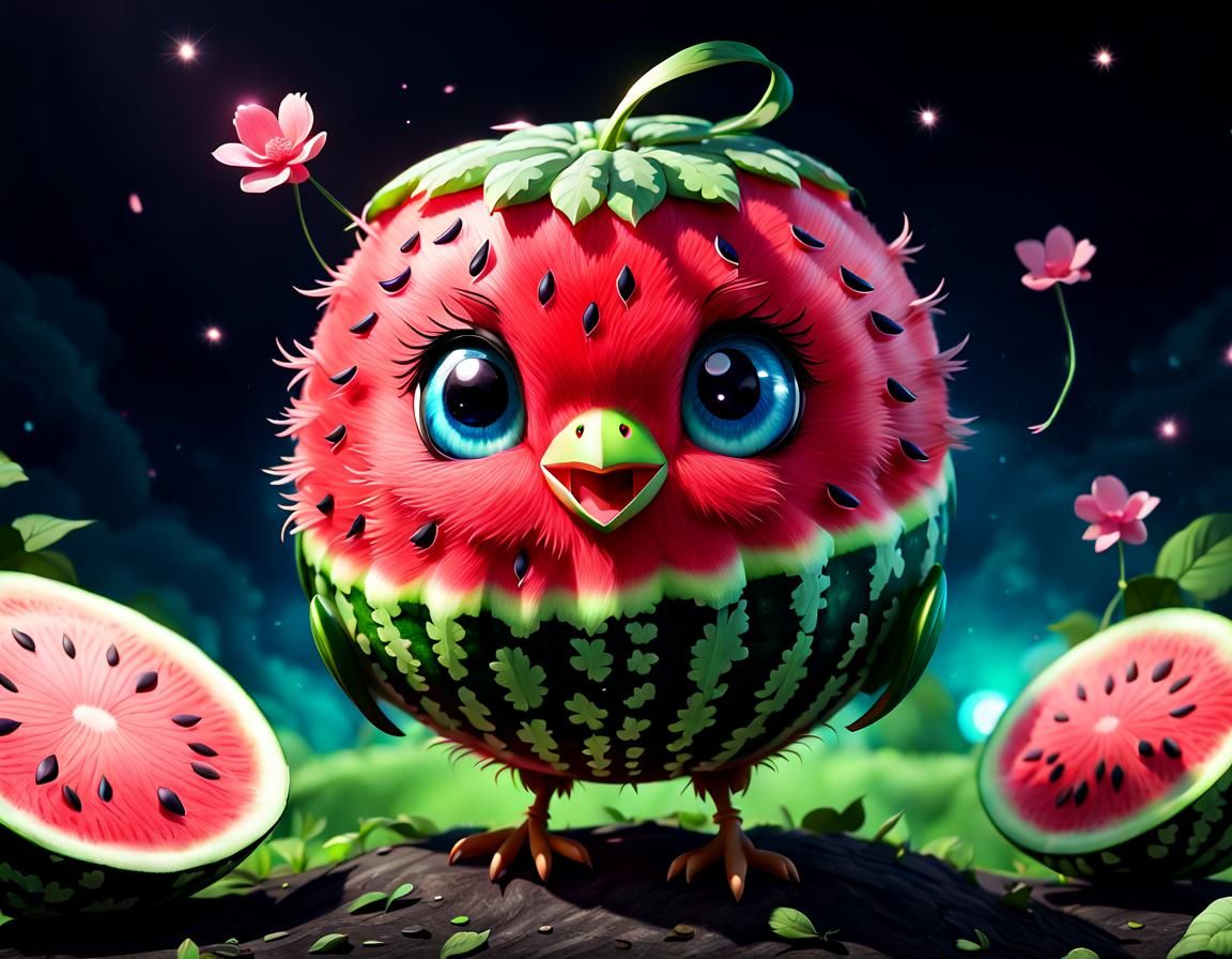 Watermelon 🍉 - AI Generated Artwork - NightCafe Creator