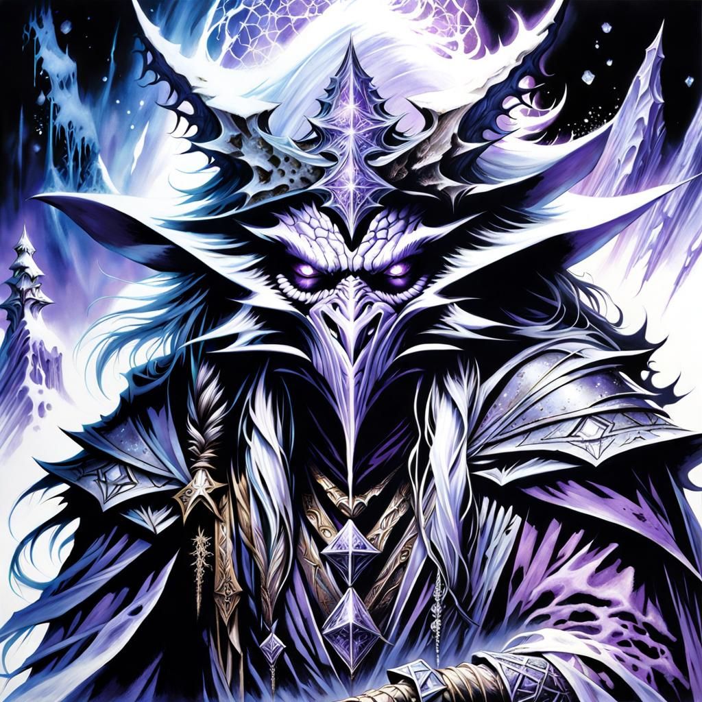 Evil Dark Crystal Wizard - AI Generated Artwork - NightCafe Creator