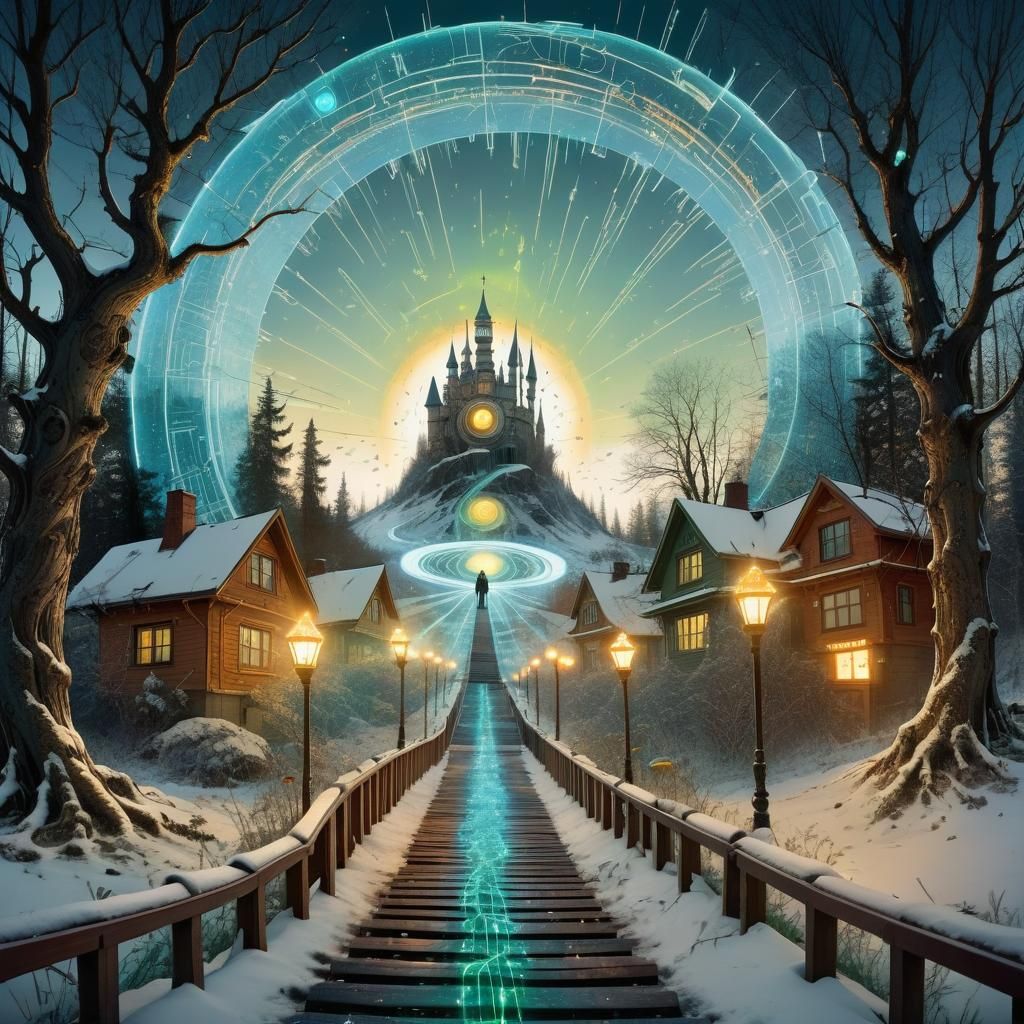 Pathways - AI Generated Artwork - NightCafe Creator