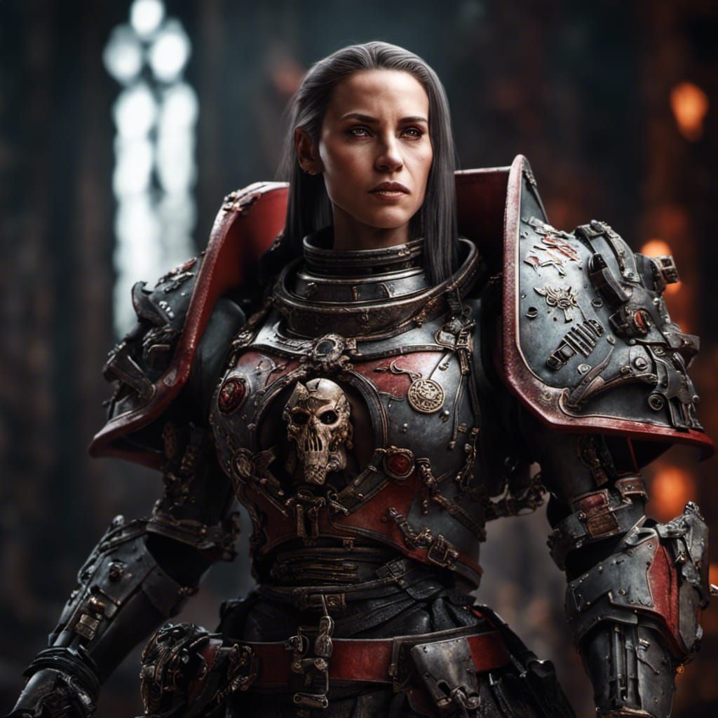 40k female inquisitor: Don't call me Mom... - AI Generated Artwork ...