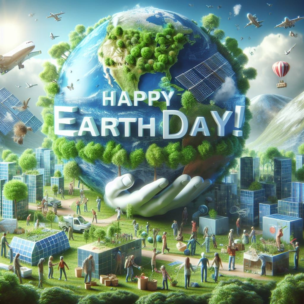 Earth Day! - AI Generated Artwork - NightCafe Creator