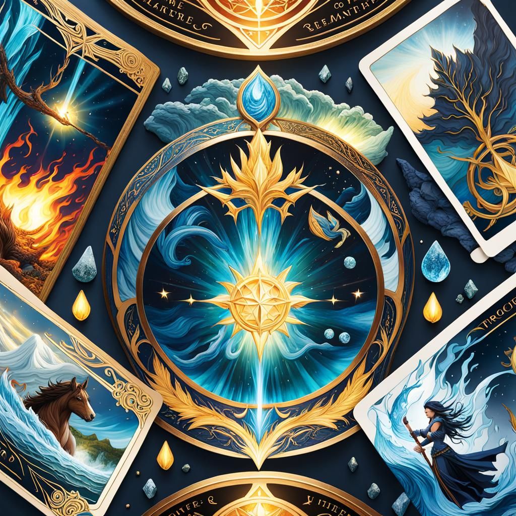 Elemental Forces Unleashed - AI Generated Artwork - NightCafe Creator