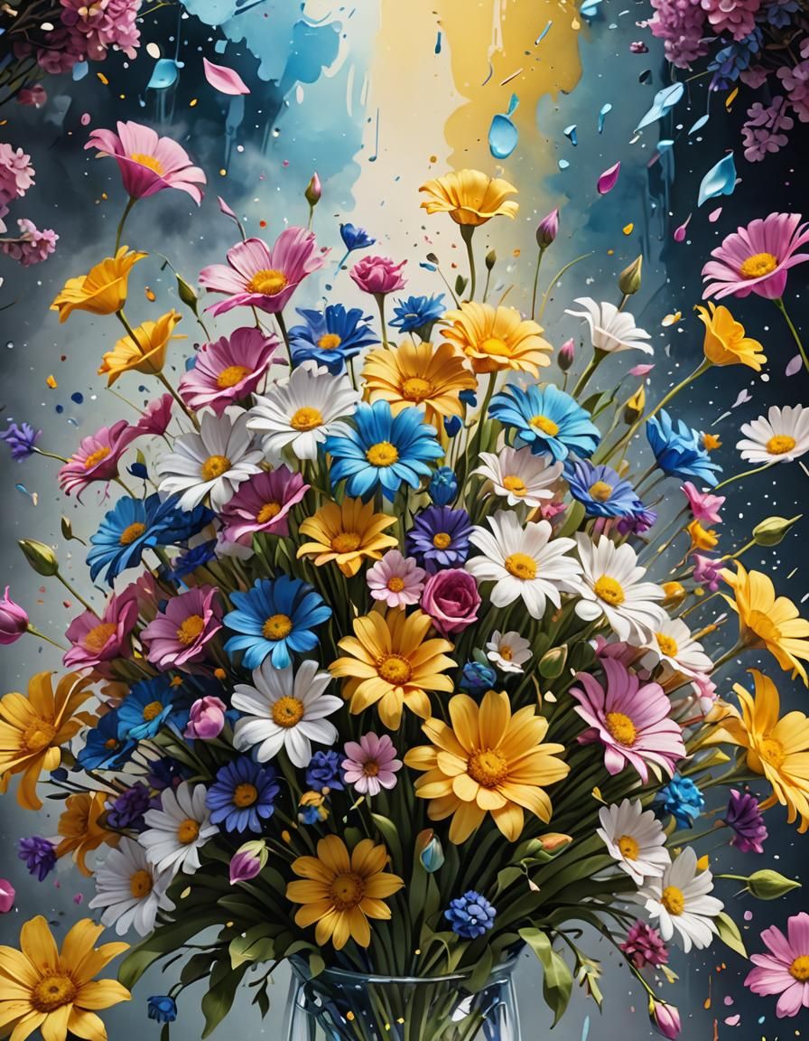 Bouquet - AI Generated Artwork - NightCafe Creator