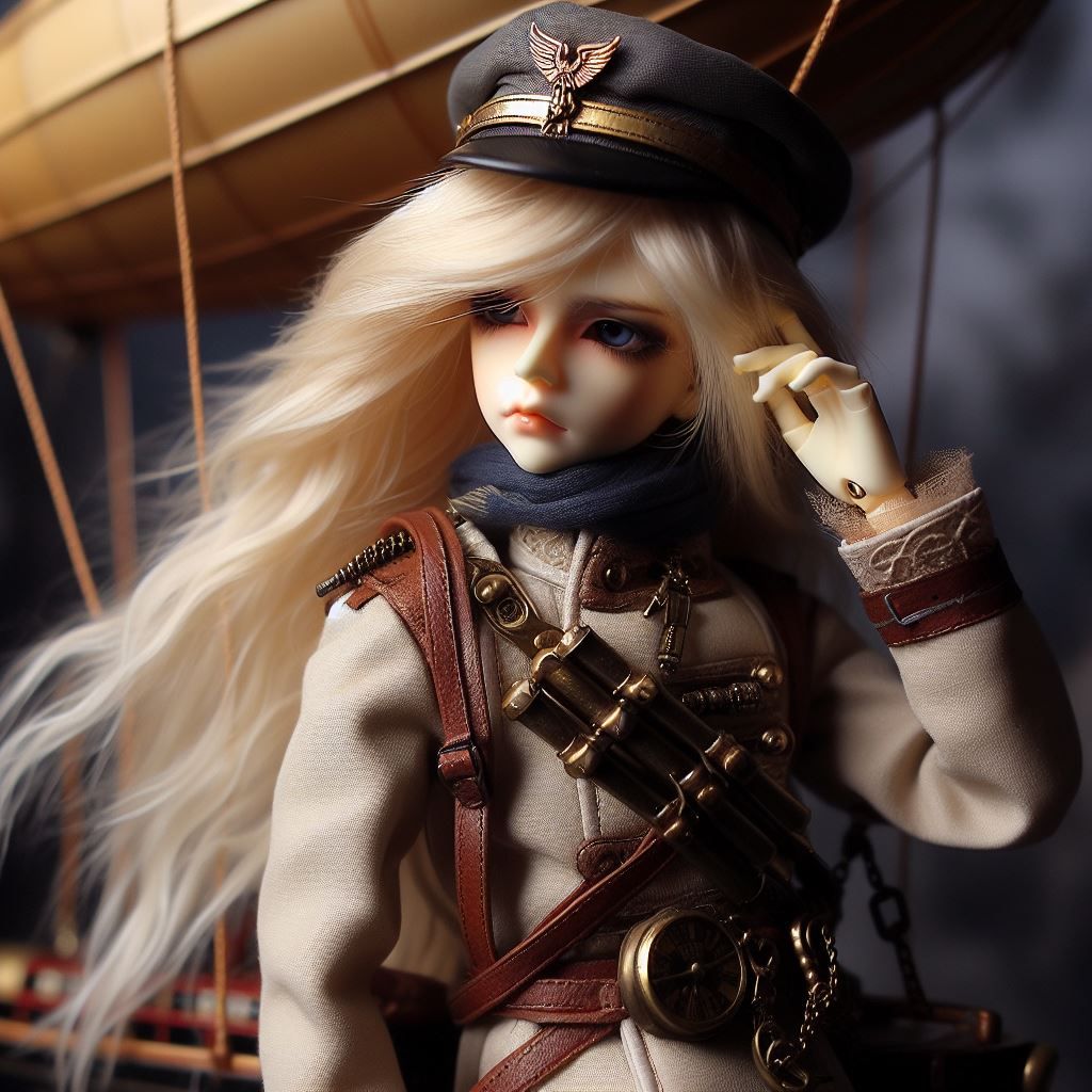 BJD steampunk - AI Generated Artwork - NightCafe Creator