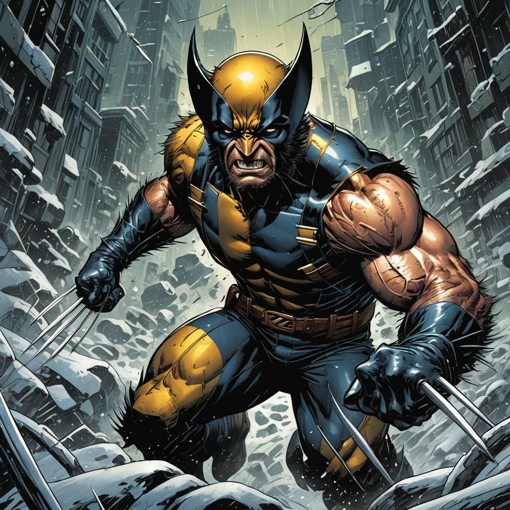 wolverine - AI Generated Artwork - NightCafe Creator