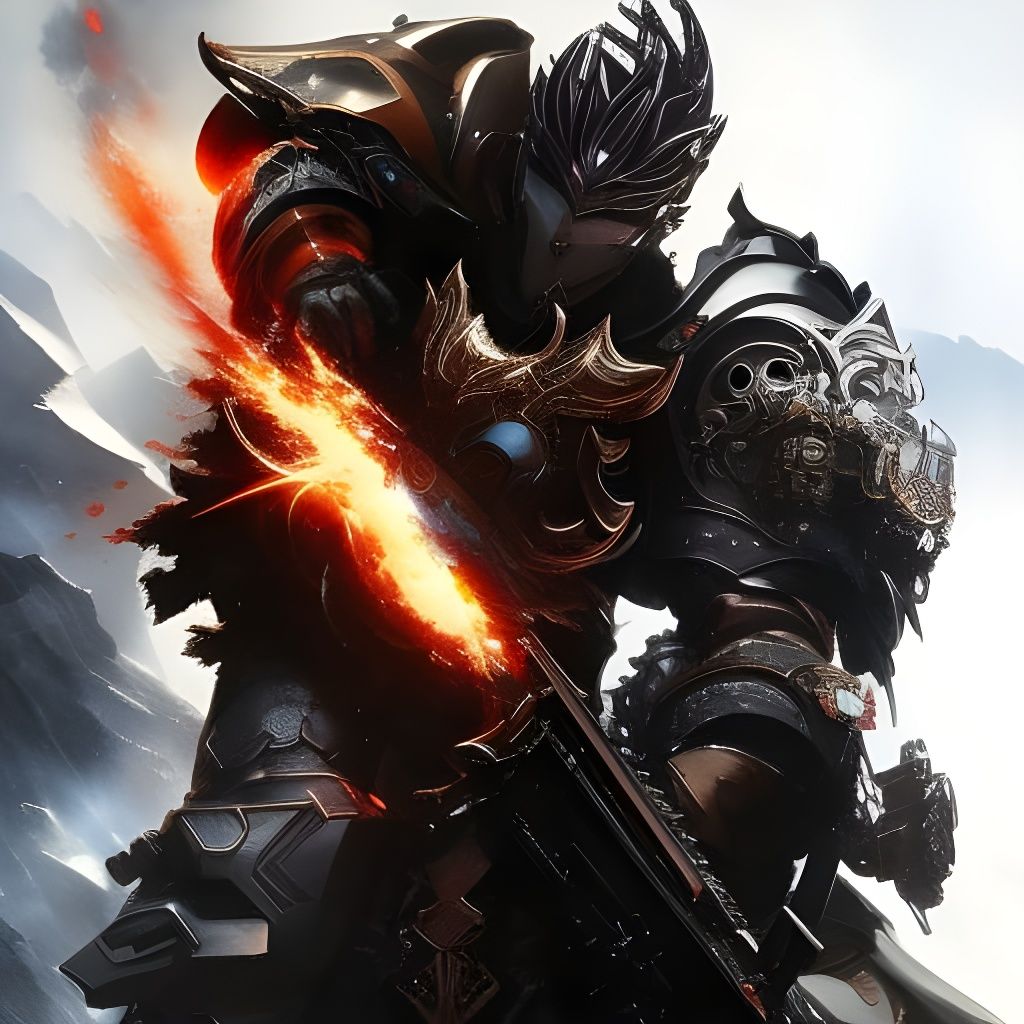 Zero Knight - AI Generated Artwork - NightCafe Creator