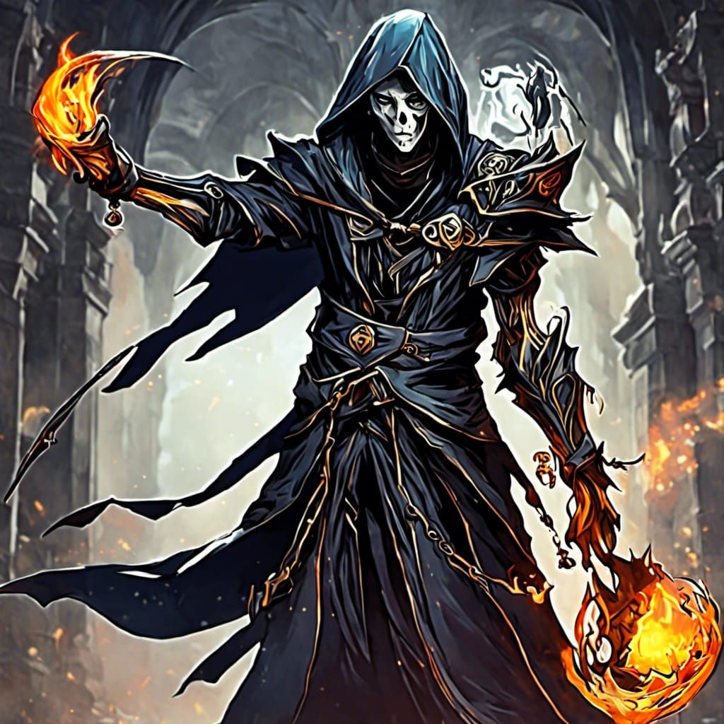 Master of Dark Magic ver. 3 - AI Generated Artwork - NightCafe Creator