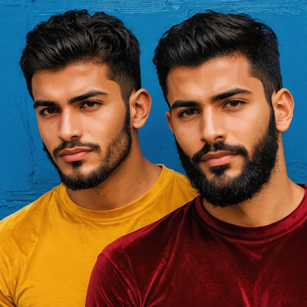 Diya-Ali and Munawwar - AI Generated Artwork - NightCafe Creator