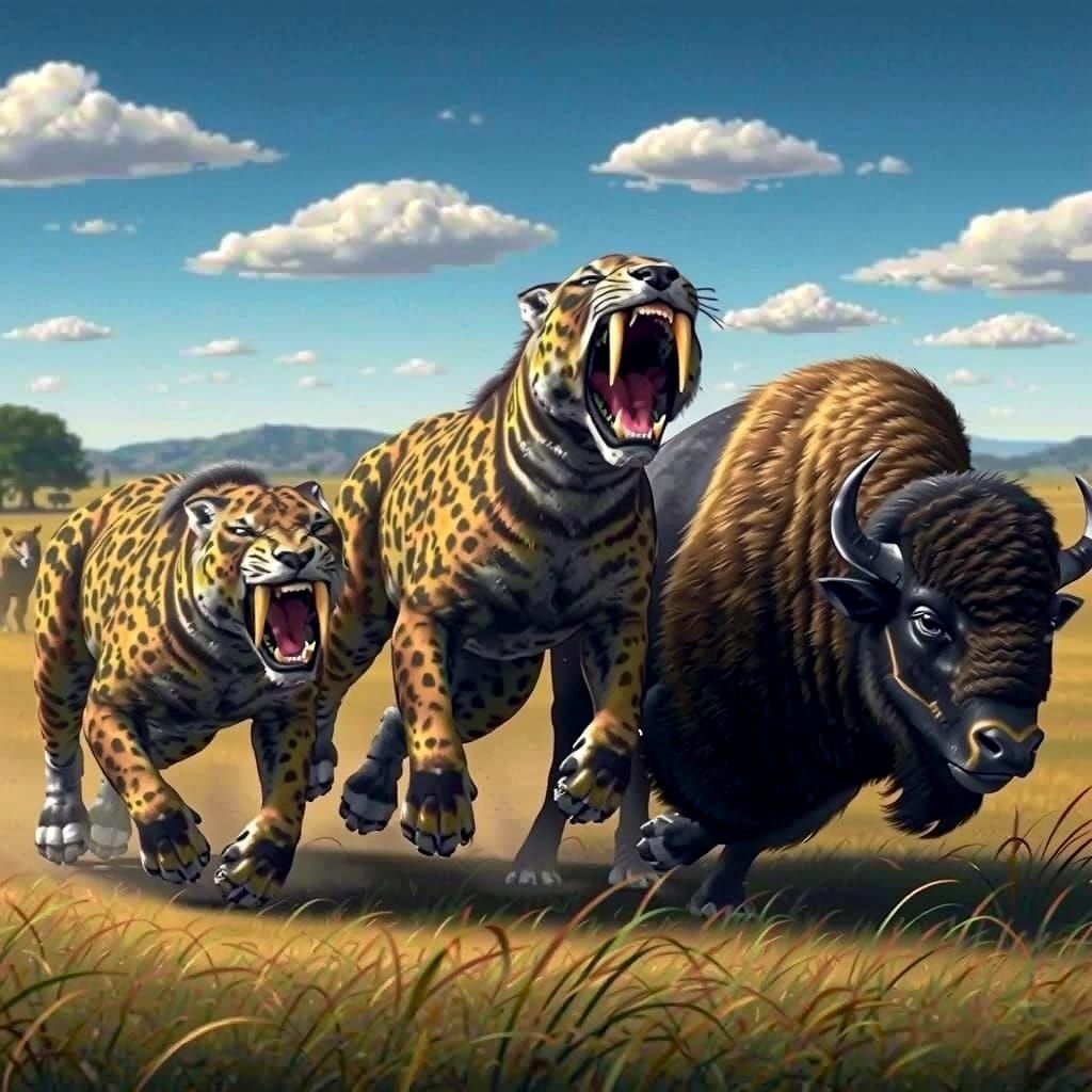 Sabertooth tigers - Sabertooth tigers