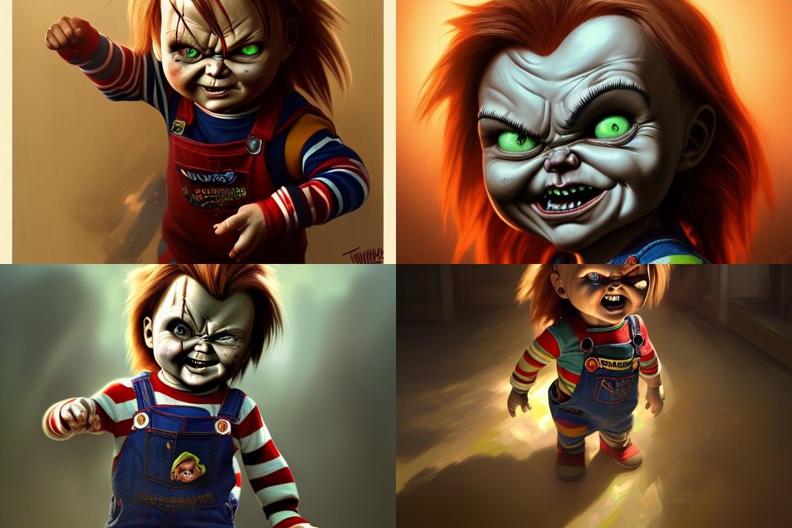 Chucky - AI Generated Artwork - NightCafe Creator