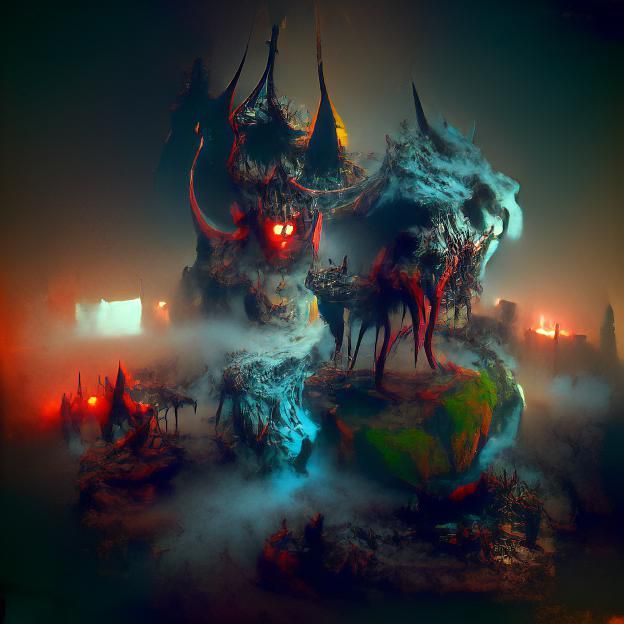 demon haunted world - AI Generated Artwork - NightCafe Creator