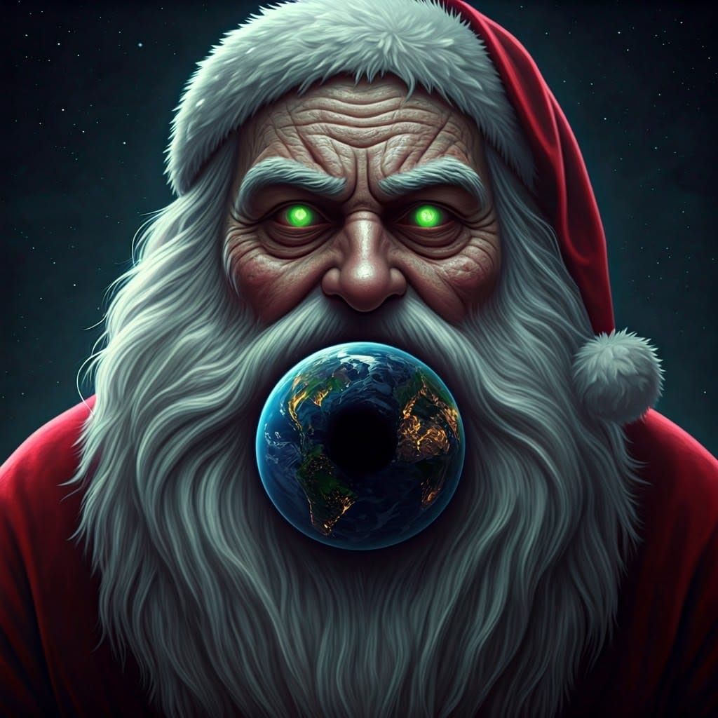 A very haunting creepy hyperrealistic ominous fictional horror art ...