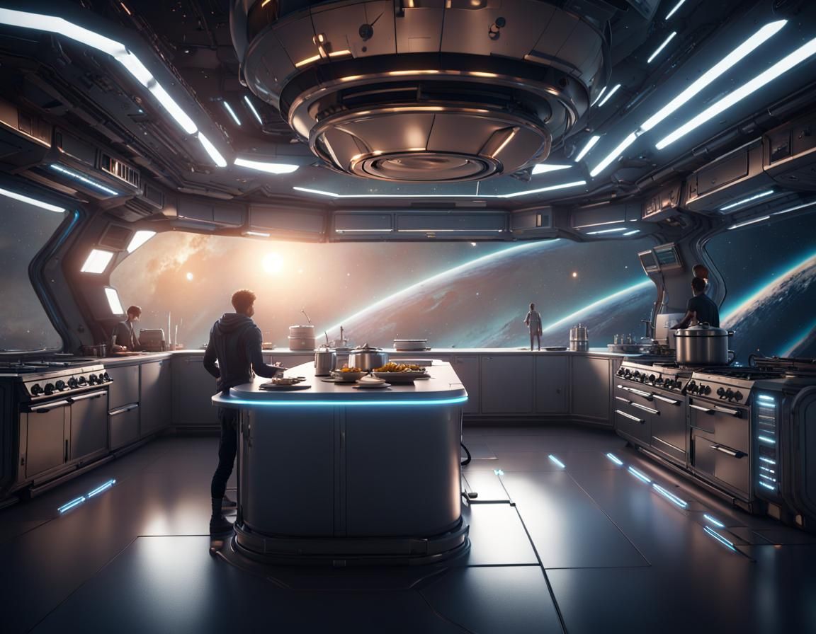 spaceship - AI Generated Artwork - NightCafe Creator