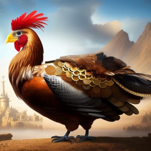 Chickens - AI Generated Artwork - NightCafe Creator
