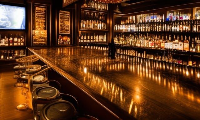 The Spirit Bar - AI Generated Artwork - NightCafe Creator