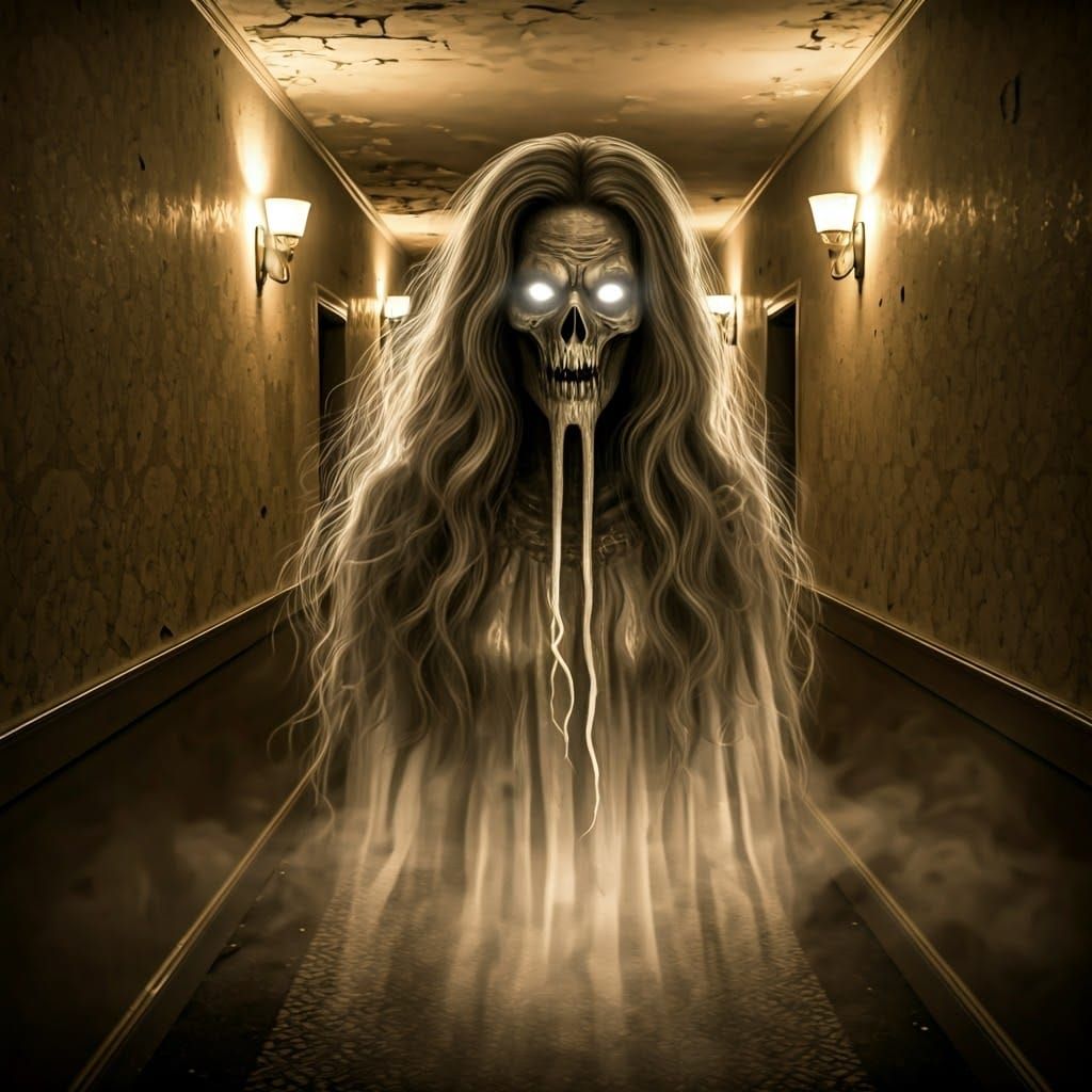 Wrathful Spirit - Ethereal Femme Fatale in Noire Atmosphere