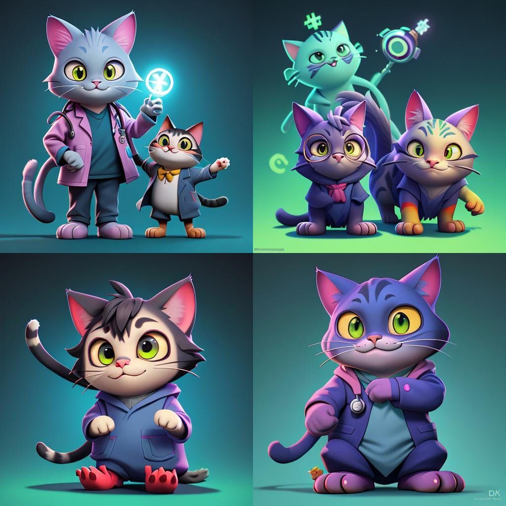 Doctor Moew - AI Generated Artwork - NightCafe Creator