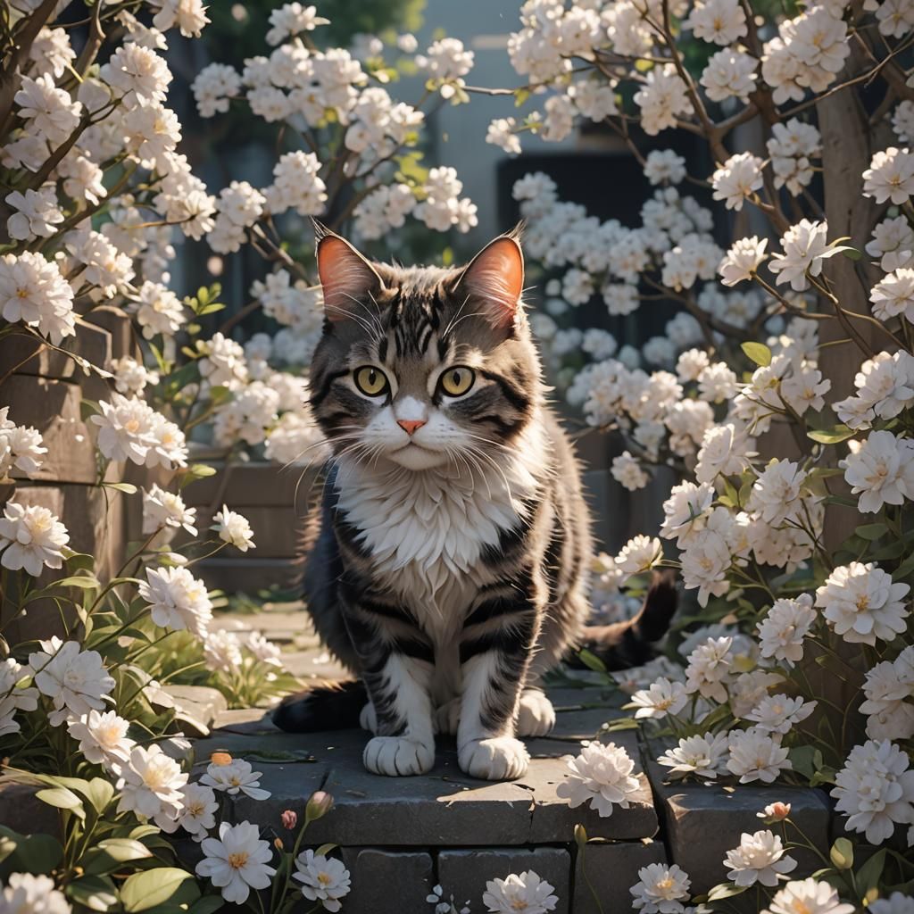 a cat - AI Generated Artwork - NightCafe Creator