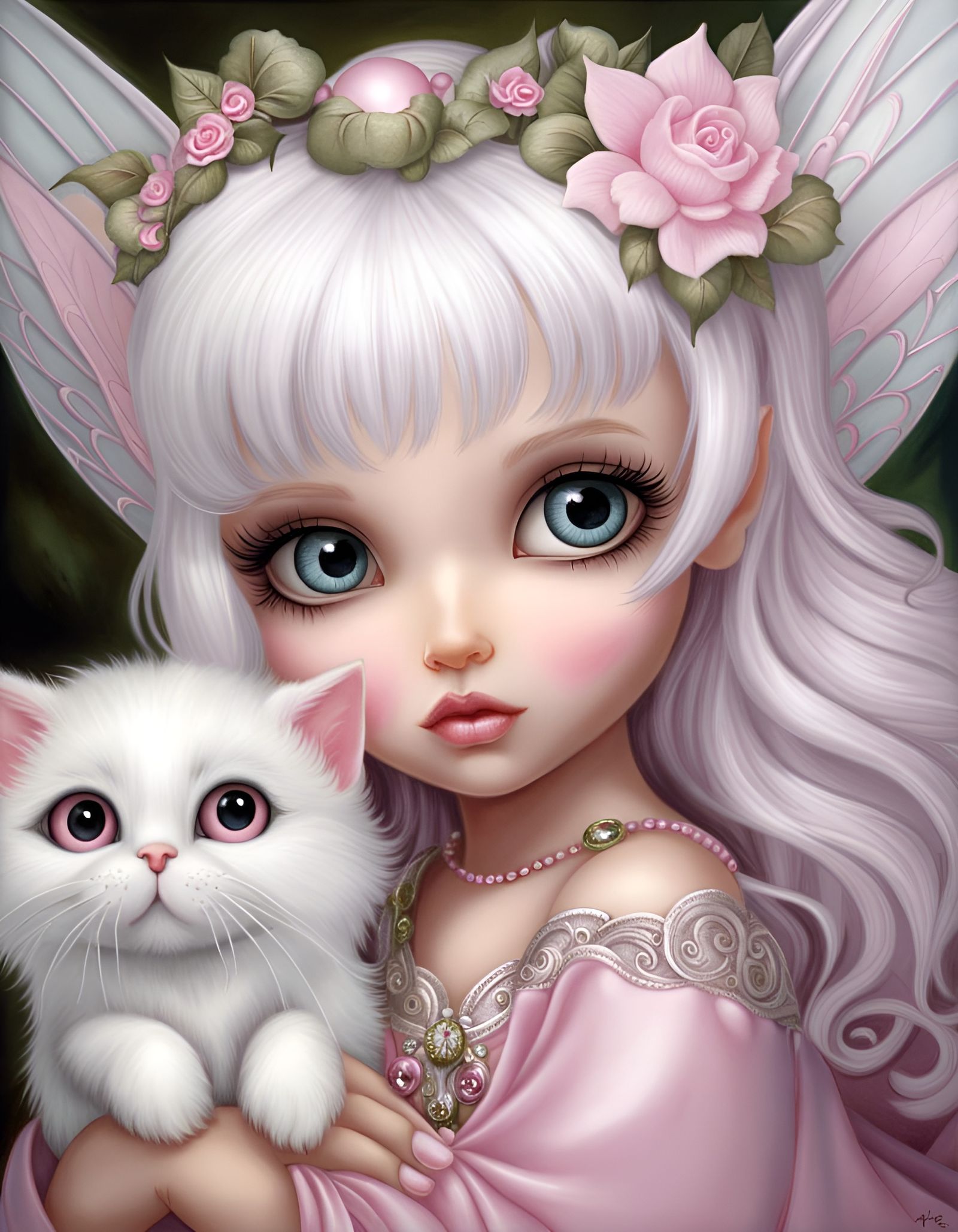 🐈🌸Princess & Pal🌸🐈 - AI Generated Artwork - NightCafe Creator