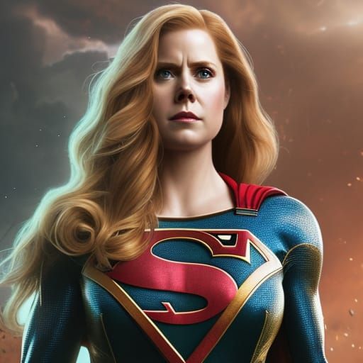 Amy Adams as Supergirl - AI Generated Artwork - NightCafe Creator