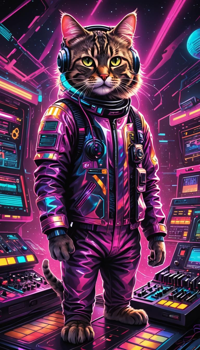 Space Rocker - AI Generated Artwork - NightCafe Creator