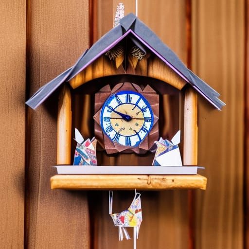 🕰️🦉Tick, Tock, Cuckoo Clock🦉🕰️ - AI Generated Artwork - NightCafe Creator