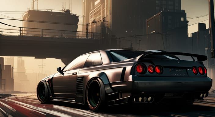 R32 GTR - AI Generated Artwork - NightCafe Creator