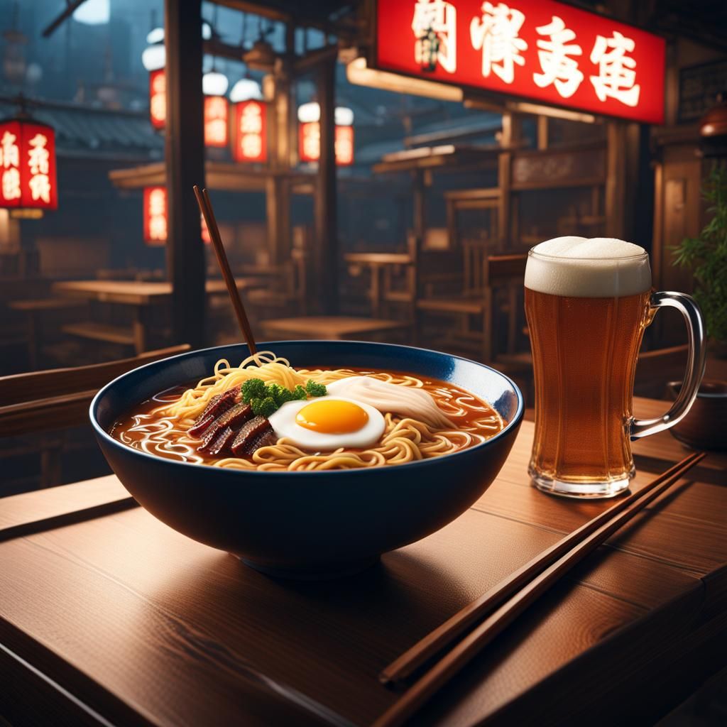 Ramen - AI Generated Artwork - NightCafe Creator