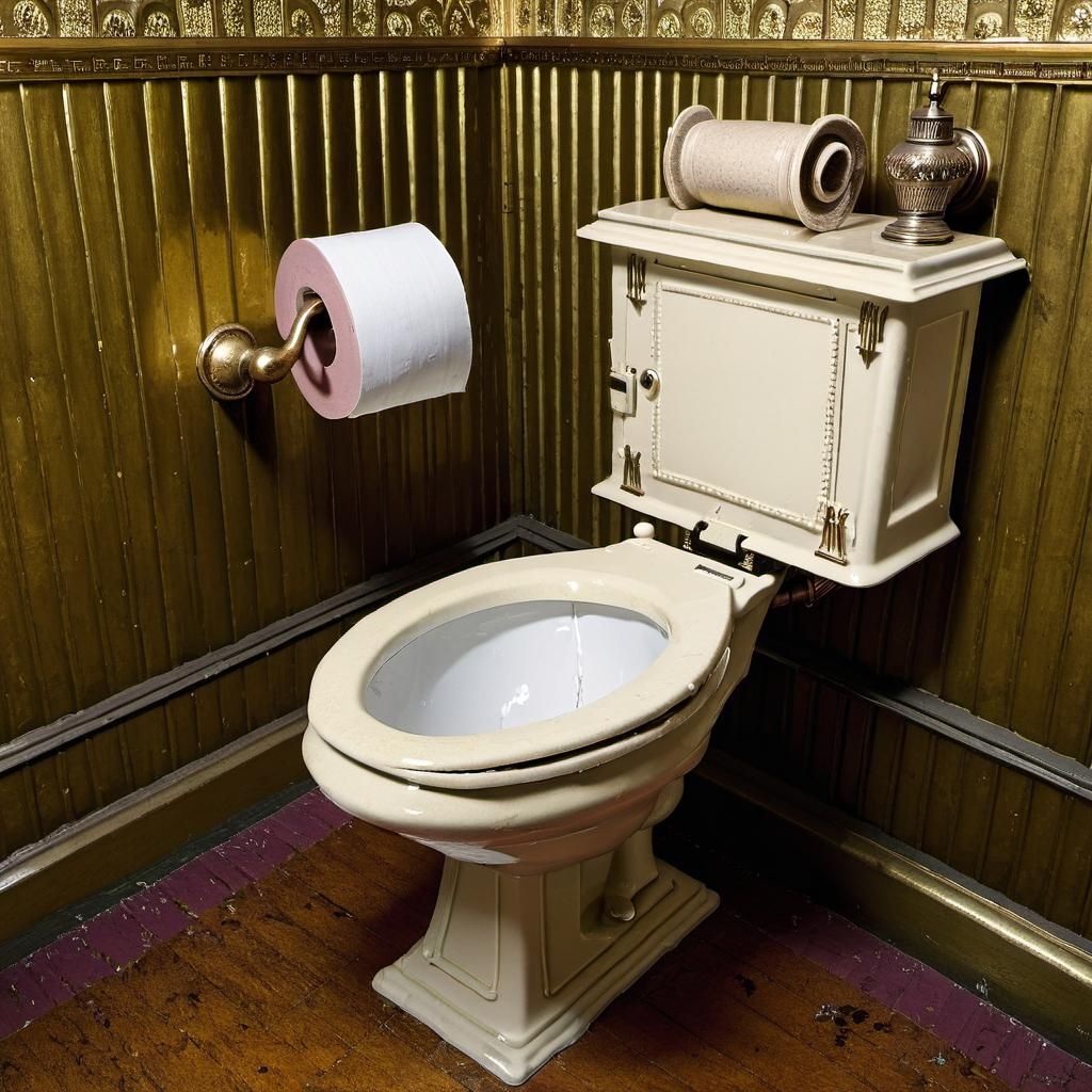 Victorian toilet - AI Generated Artwork - NightCafe Creator