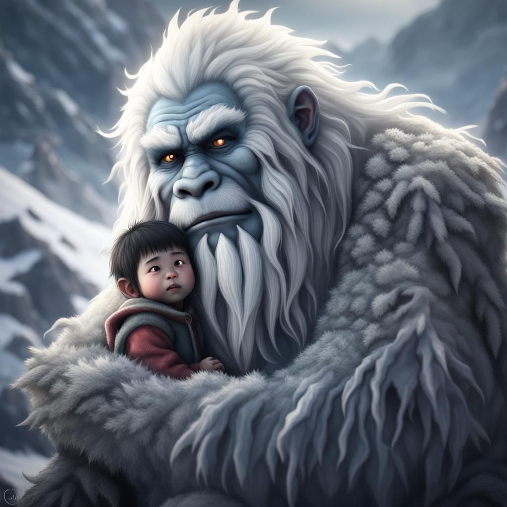 Yeti - 21 - AI Generated Artwork - NightCafe Creator