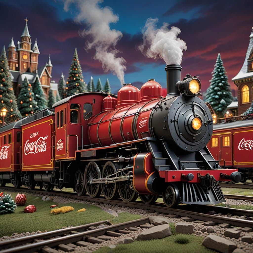 Coca-Cola Holiday G-Gauge Train Set