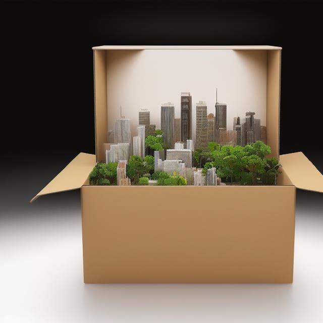 City Box - AI Generated Artwork - NightCafe Creator