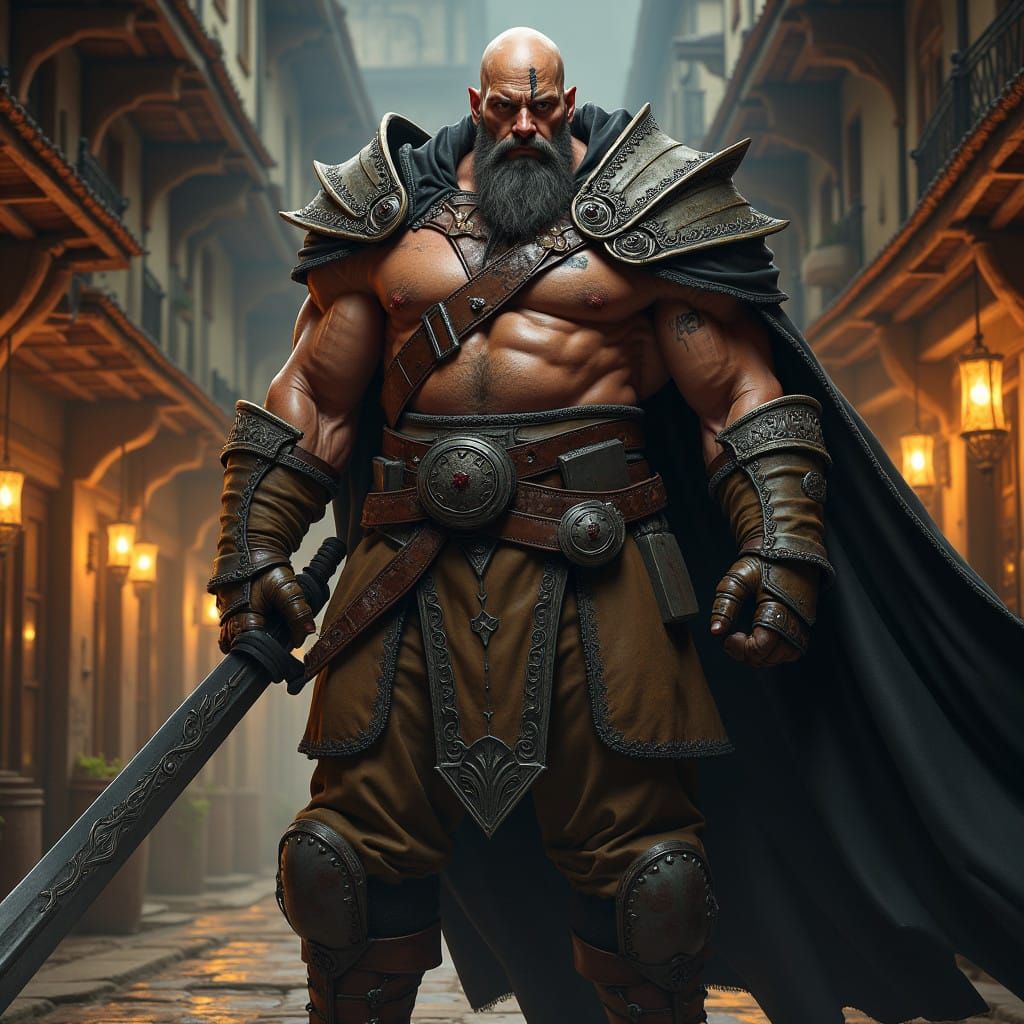 Garran is a mountain of a man, standing nearly 6’6” with broad ...