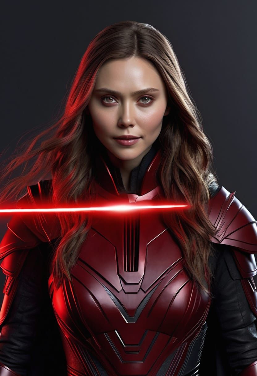 Elizabeth Olsen as the evil Sith Empress Selene Shadowwalker aka Darth ...