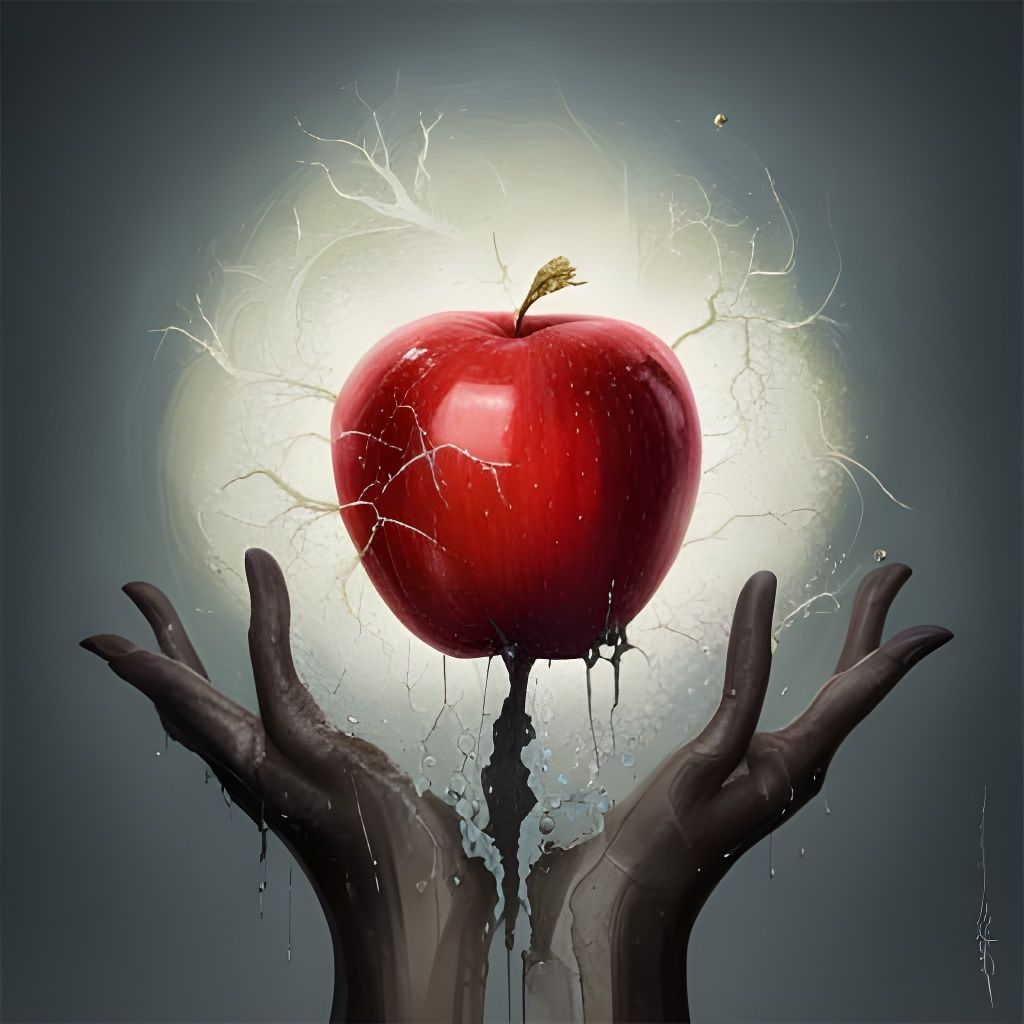 Apple of wisdom - AI Generated Artwork - NightCafe Creator