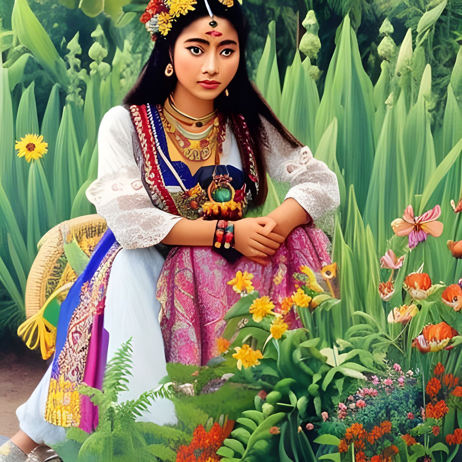 Maya Princess #43 - AI Generated Artwork - NightCafe Creator