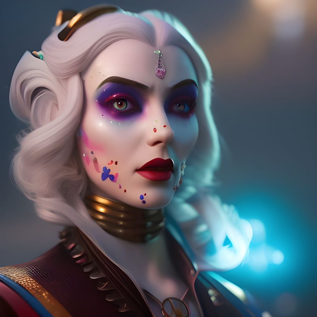 Cyber Circus #102 Snow - AI Generated Artwork - NightCafe Creator