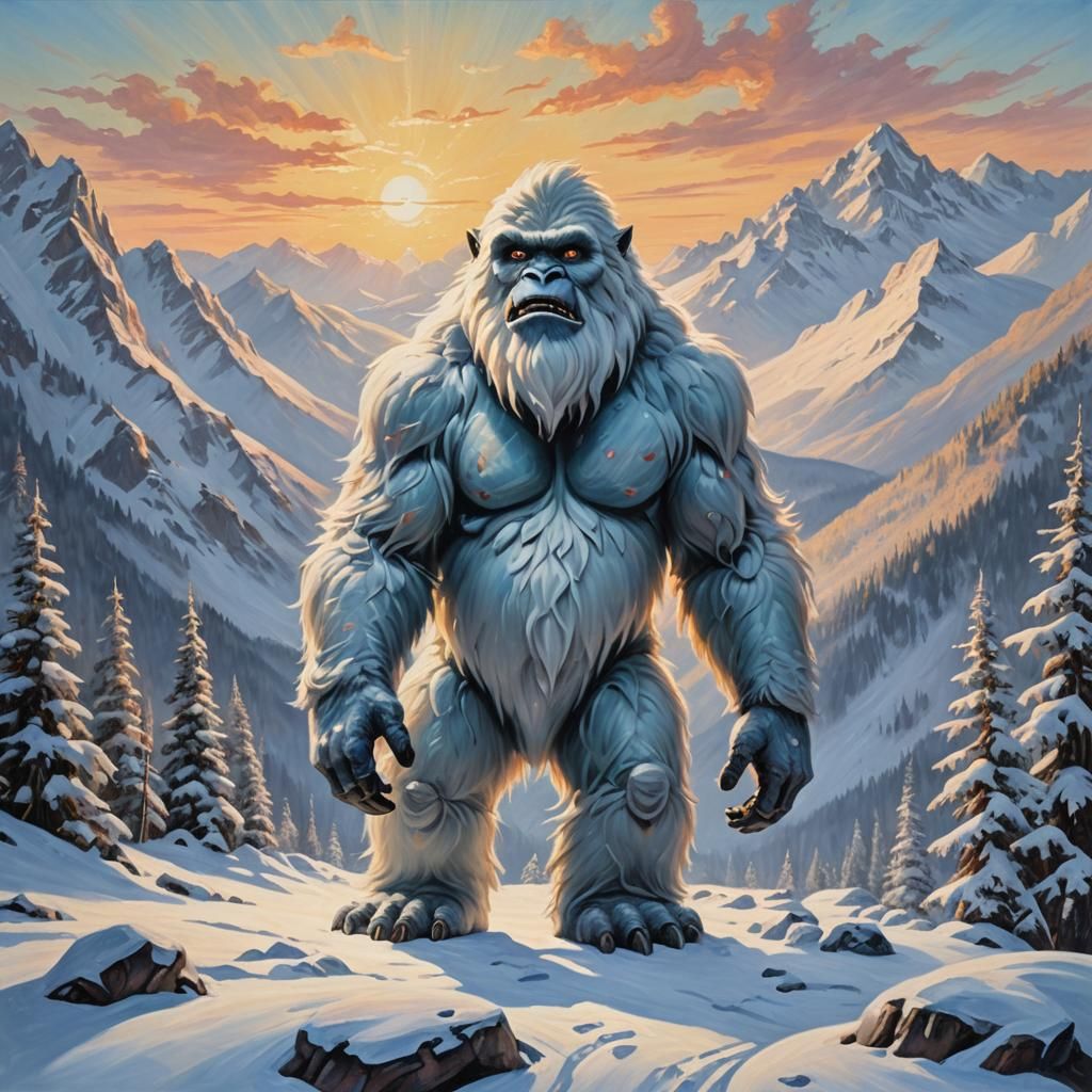 Yeti - AI Generated Artwork - NightCafe Creator