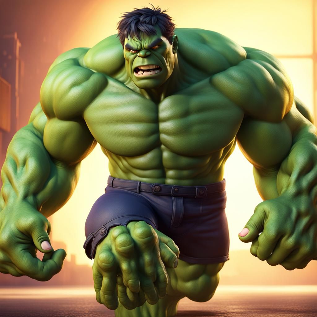 Hulk - AI Generated Artwork - NightCafe Creator