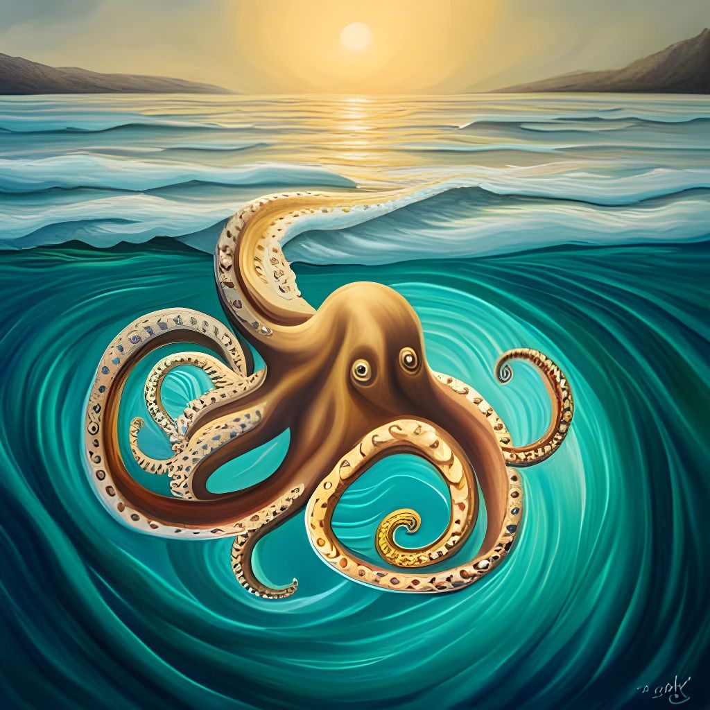 Octopus - AI Generated Artwork - NightCafe Creator