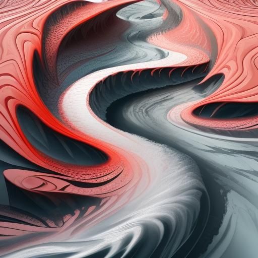 Curve Water Test III - AI Generated Artwork - NightCafe Creator